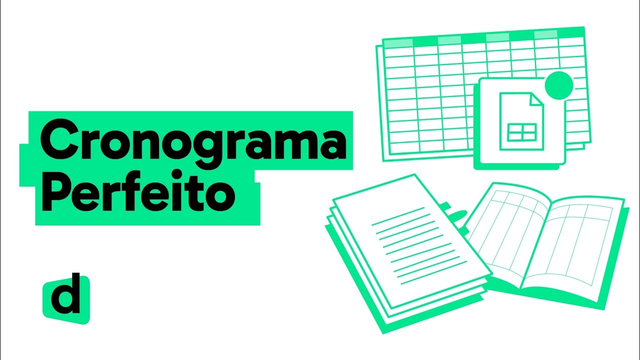 COMO MONTAR UM CRONOGRAMA DE ESTUDOS PERFEITO | QUER QUE DESENHE