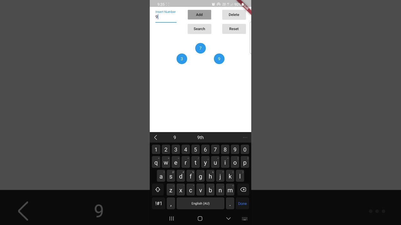 AVL Tree App Assignment