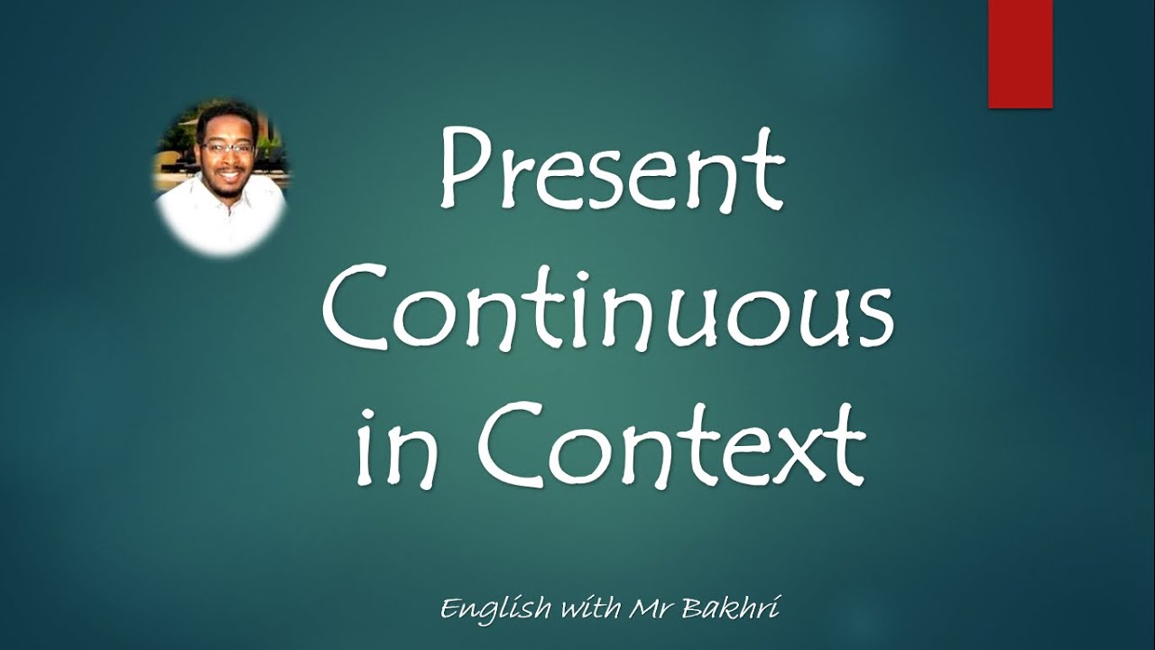 Present Continuous Tense. Unit 7.   (درس النحو للوحدة 7  (الثالثة إعدادي