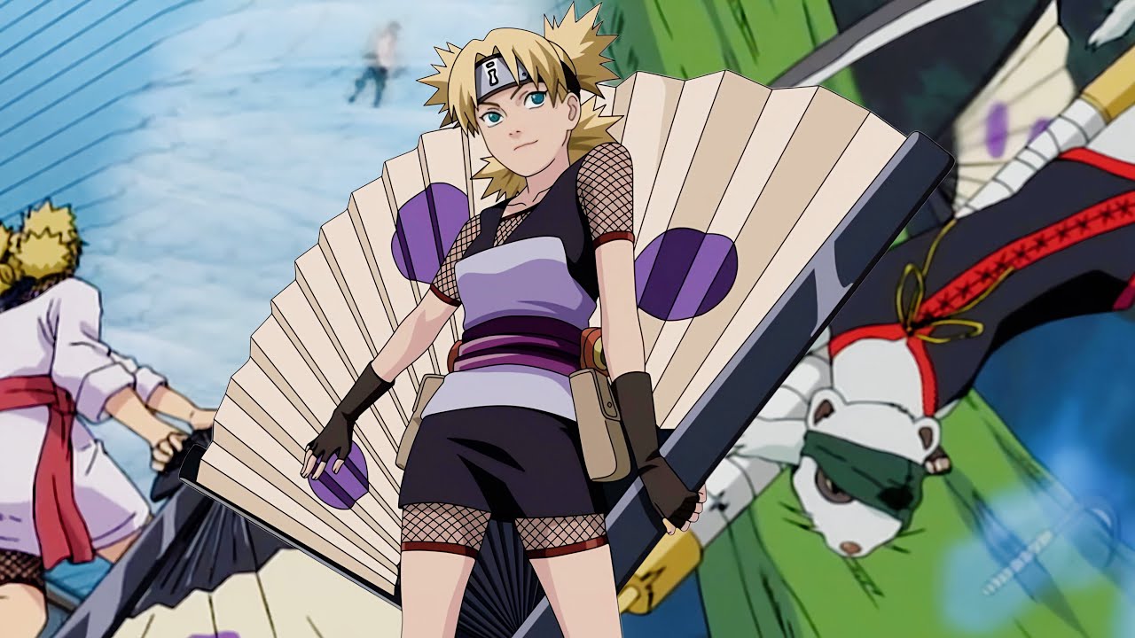 Temari Nara: Powers & Fight Scenes | Naruto