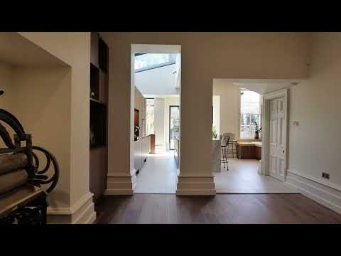 Completed kitchen project in the next125 Natural walnut door