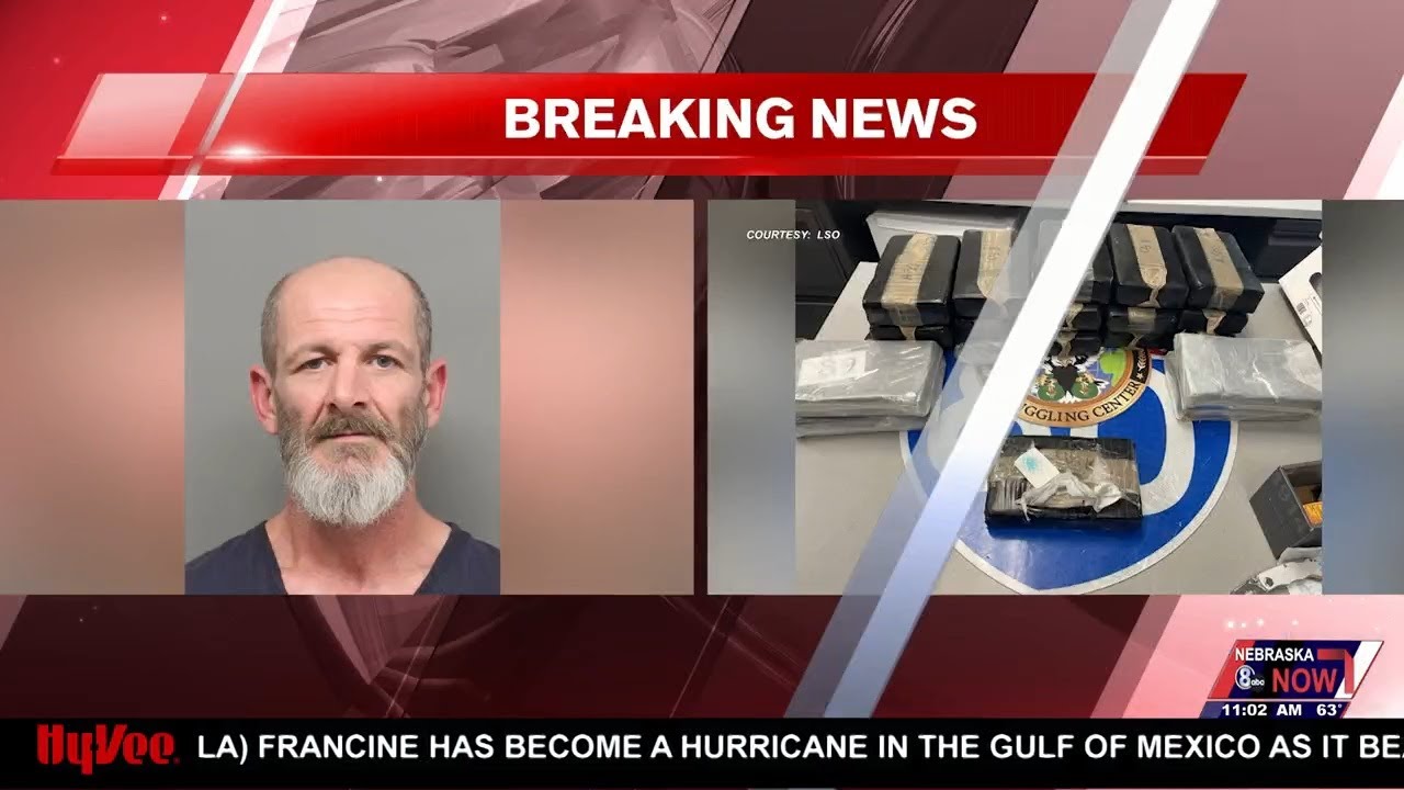 Over 40 pounds of cocaine seized during north Lincoln traffic stop, deputy says