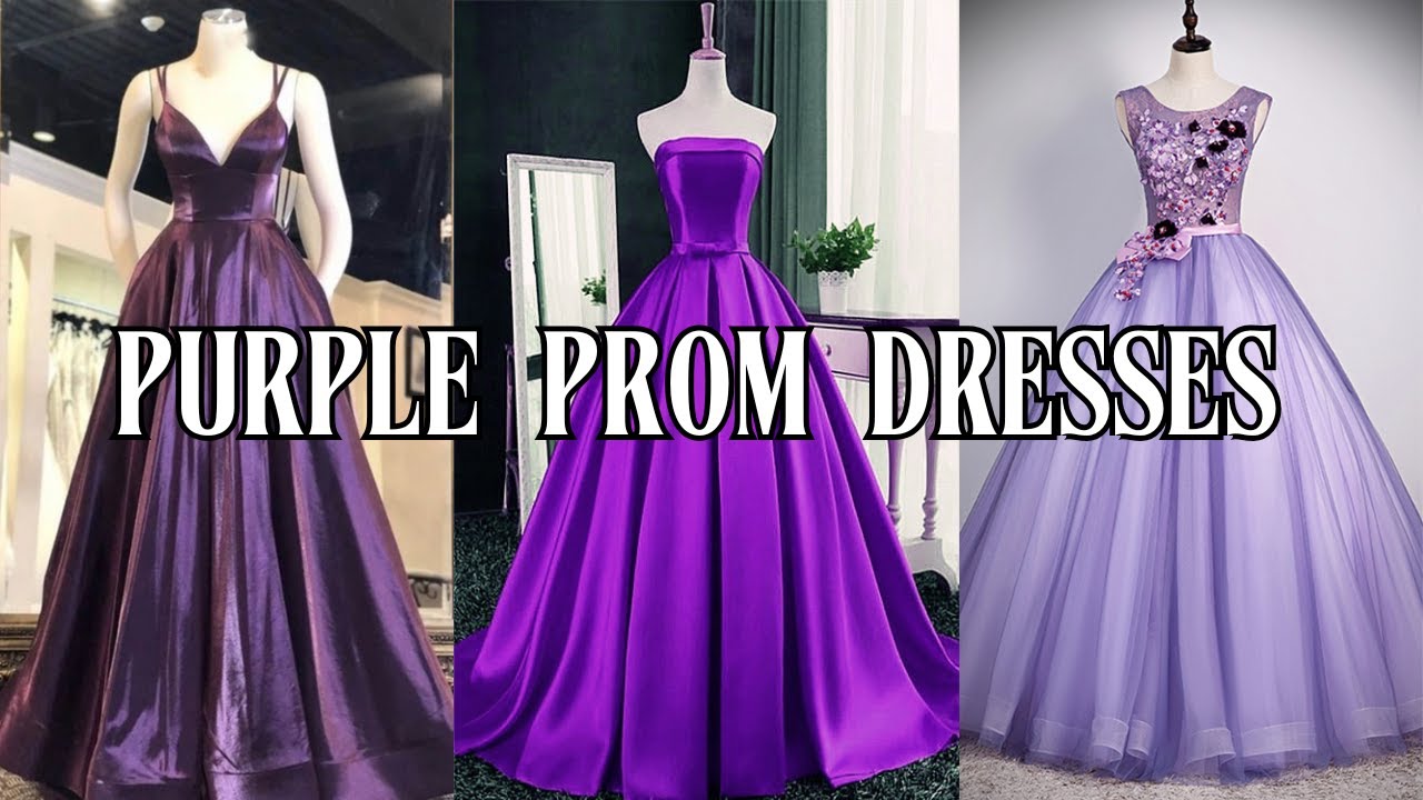 2025 New Arrival Purple Prom Dresses | Formal Evening Ball Gowns