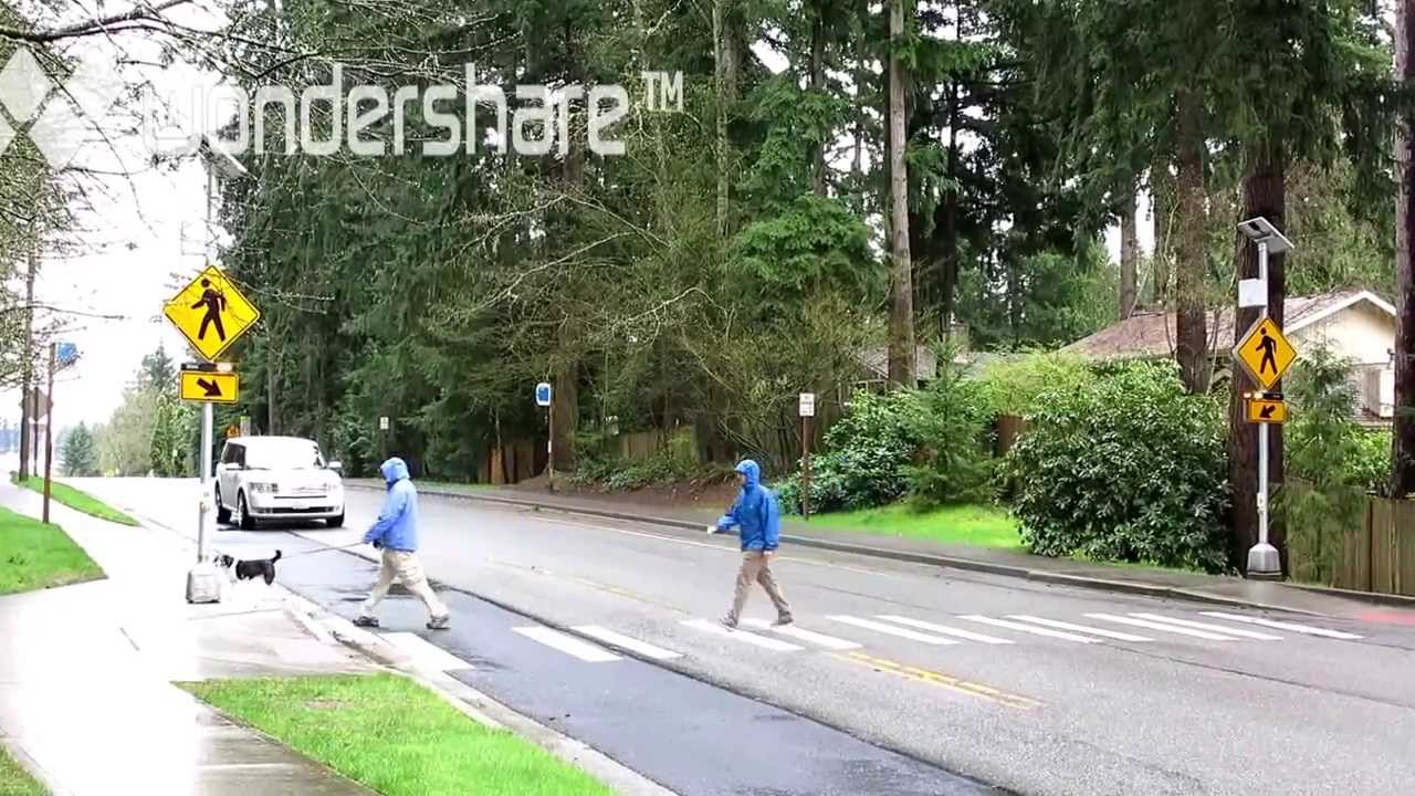 Using Rectangular Rapid Flashing Beacons