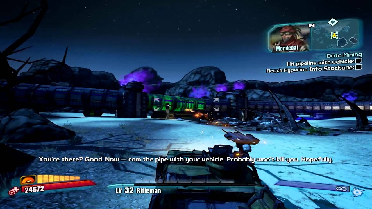Borderlands 2 walkthrough - Data Mining
