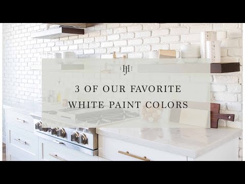 3 of our Favorite White Paint Colors