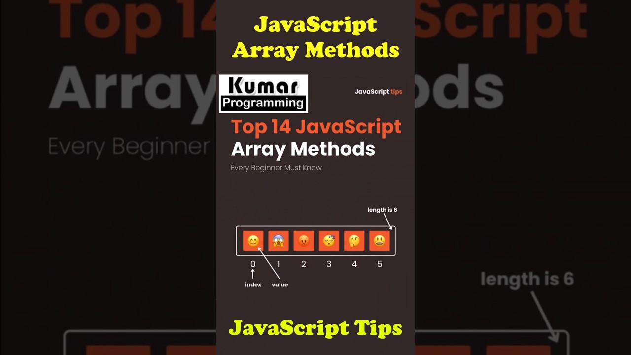 Top 14  - JavaScript Array Methods
