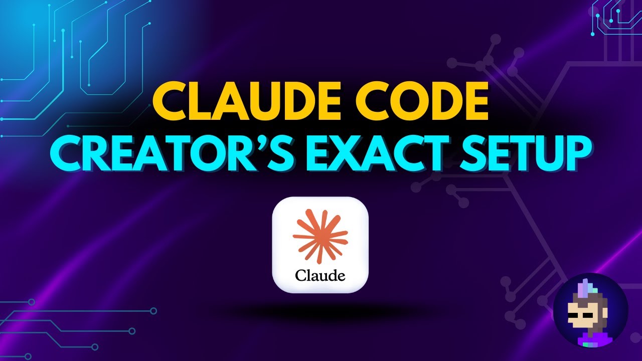 How the Creator of Claude Code Sets Up His Workflow (Setup Tutorial)