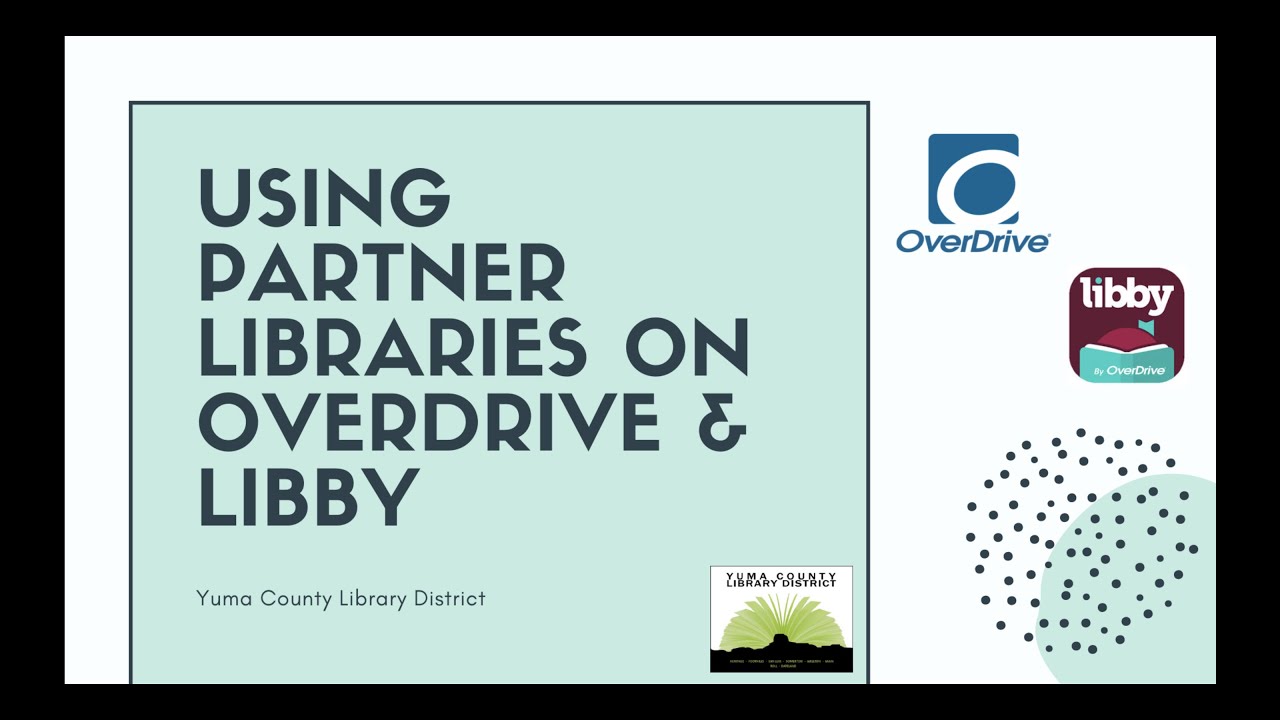 Partner Libraries on Overdrive