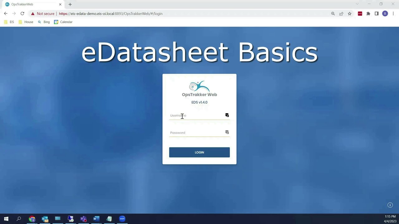 eDatasheet Basics