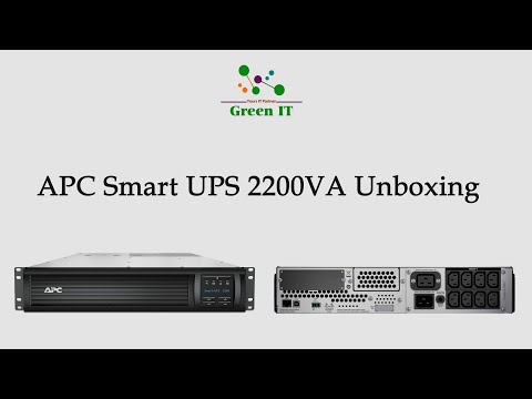 APC Smart UPS 2200VA Unboxing