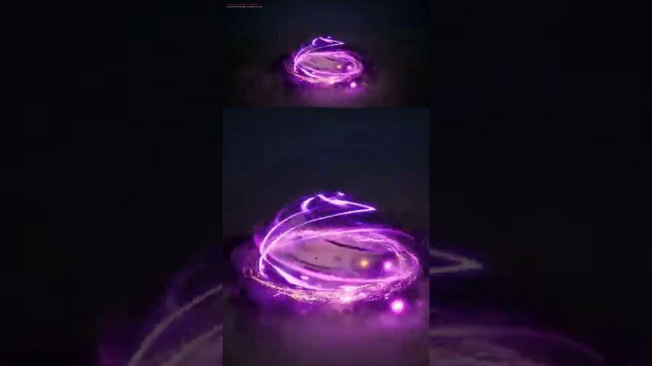 Vortex Shield Effect in Unreal Engine Niagara