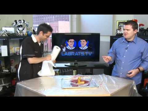 How a touch-screen works - Food Demo - Lab Rats #228