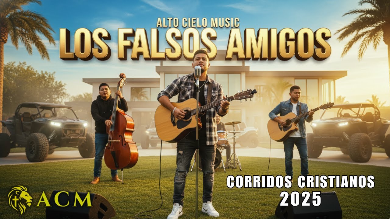 LOS FALSOS AMIGOS - Alto Cielo Music | Prefiero Quedarme Solo En El Barrio | Corridos Tumbados