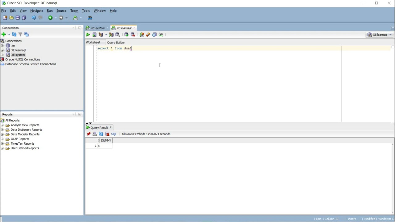How to create and drop user in Oracle Database