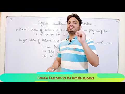 Dynamic and Stative Verb -Grammar-