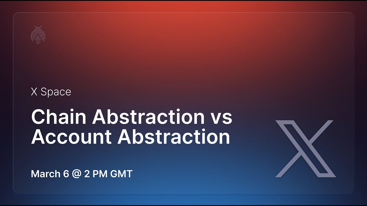 Account Abstraction vs. Chain Abstraction | The Future of Web3 UX | Etherspot X Space