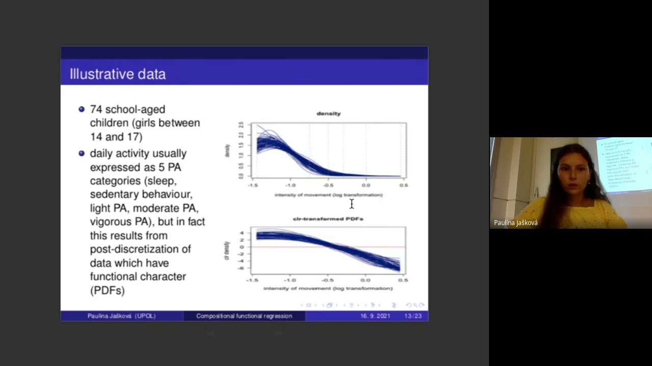 CoDa seminar: Compositional functional regression with isotemporal substitution and its application