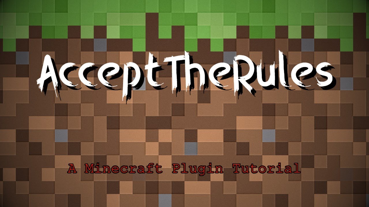 Minecraft AcceptTheRules Plugin