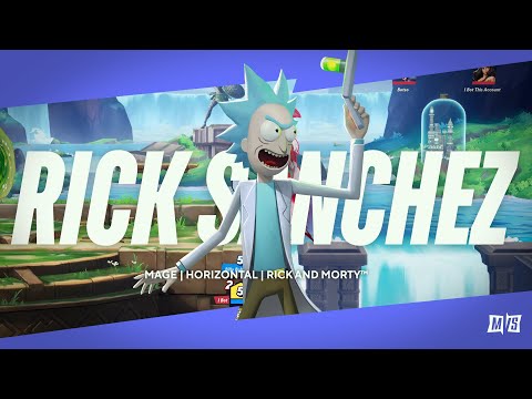 MultiVersus Rick Sanchez is Out with Showcase | JCR Comic Arts