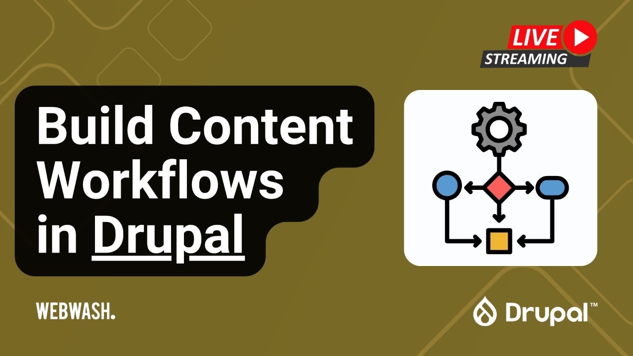 Build Content Workflows in Drupal