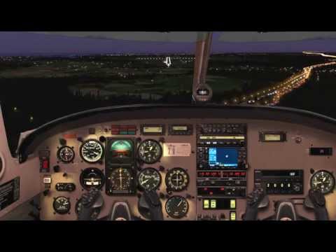 X-Plane 10 - Approach and landing at KFOK