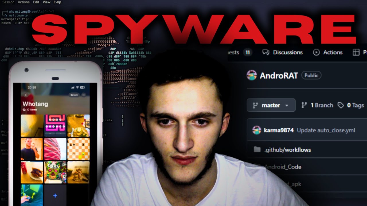 How To Get REMOTE ACCESS To Phones - Using AndroRAT