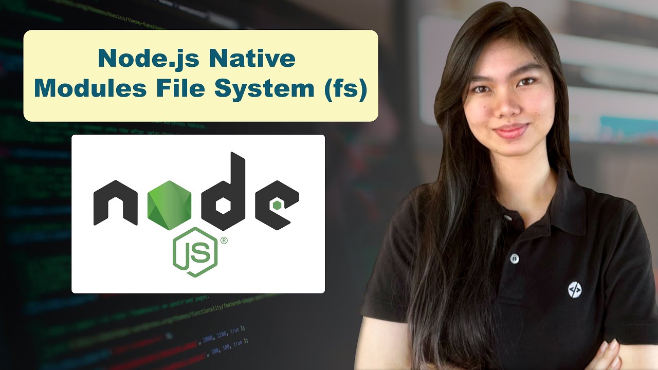 NodeJS Tutorial Series 03: Node.js Native Modules File System (fs)