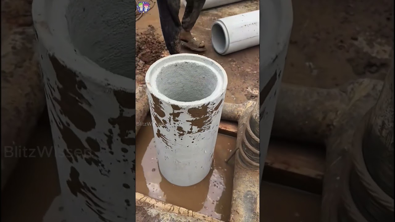 Die super reibungslose Technik, um Betonbrunnen abzusenken