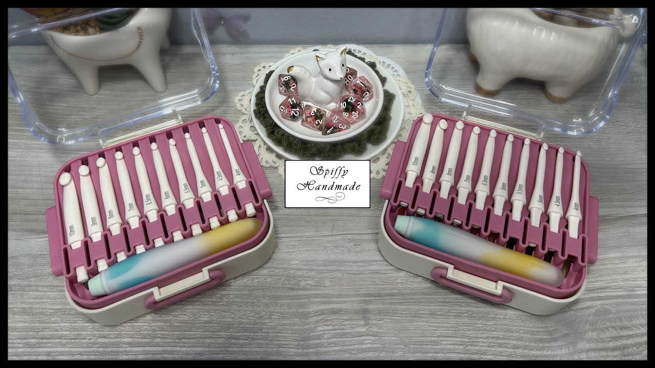 Full and In-Depth Review of an Interchangeable Crochet Set with Gel Grip Handle!