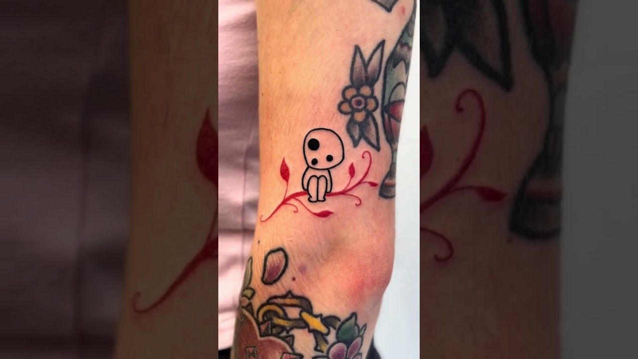 Kodama tattoo - princess mononoke