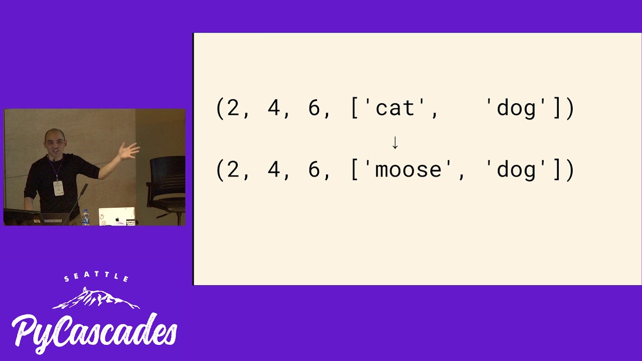 Al Sweigart: The Amazing Mutable, Immutable Tuple