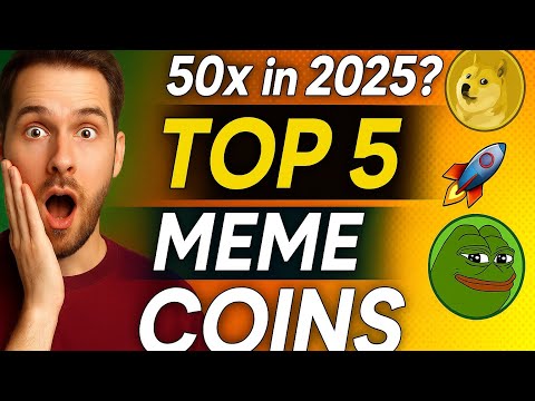 π Top 5 New Meme Coins That Could 50x in 2025 | Best Crypto Picks