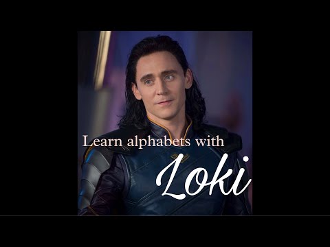 Learn alphabets with Loki????✨
