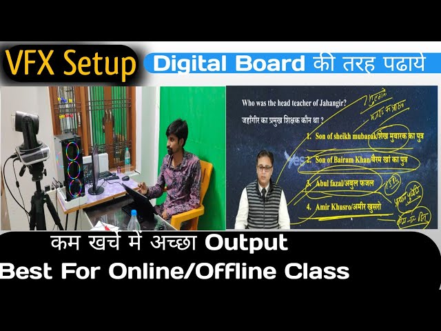 Teaching Studio Setup Solution - Green Chroma Teaching Studio Setup ...