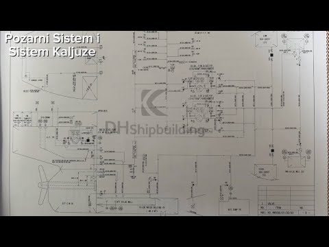 Pozarni Sistem i Sitem Kaljuze na Brod / Brodski Sistemi - Dijagrami / Jun 2025