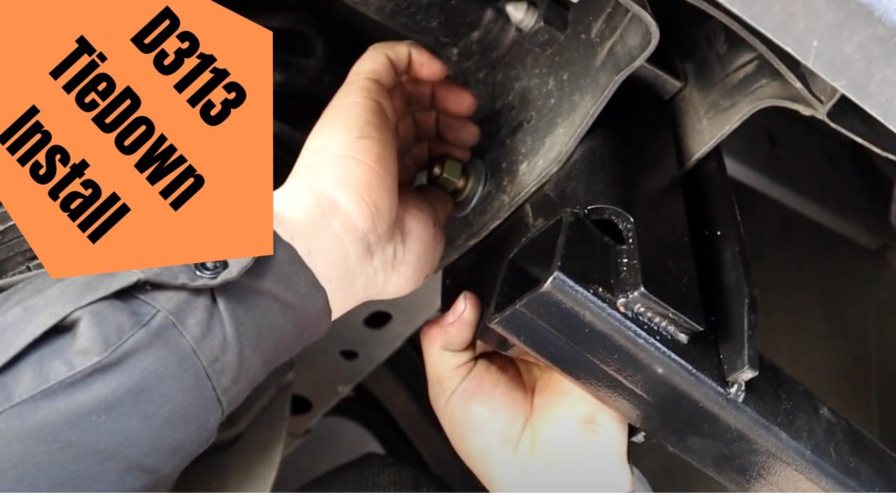 Step-by-Step Guide: Installing D3113 Rear Tie Downs on Dodge RAM 2500