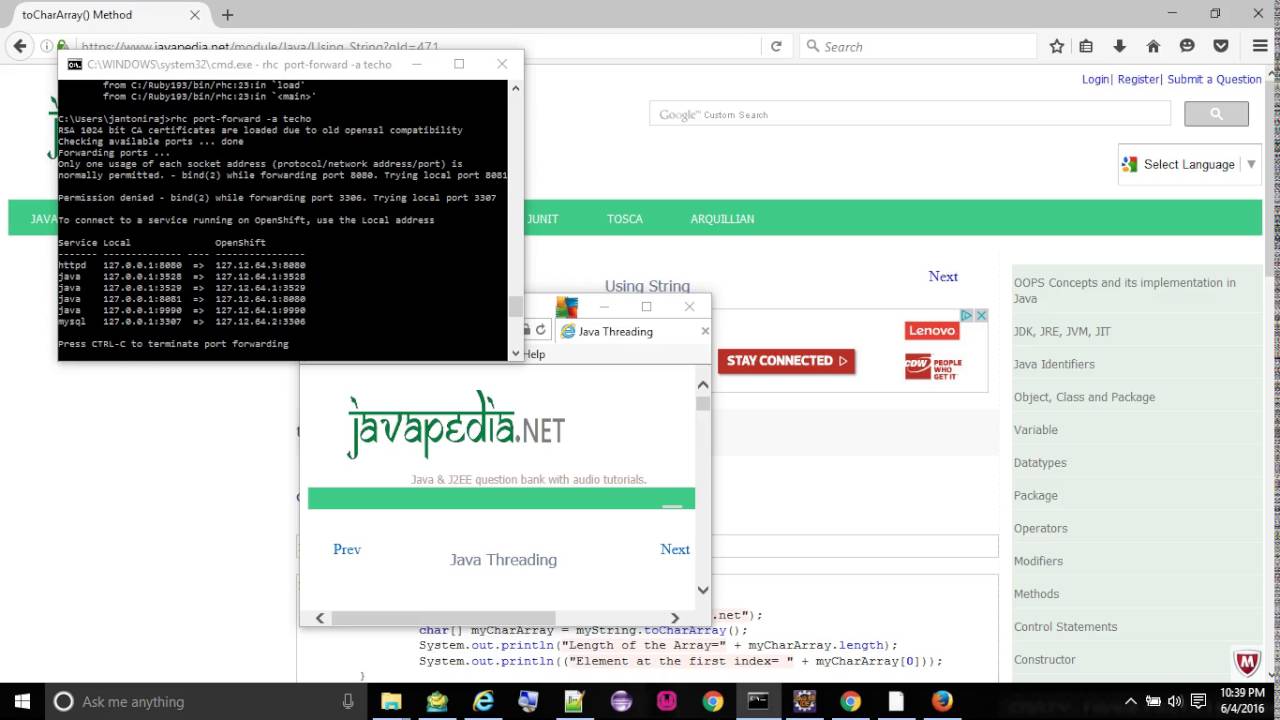 toCharArray() Method - javapedia.net