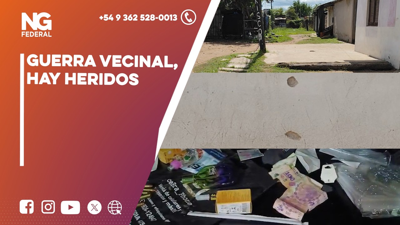 NGFEDERAL - NEIGHBORHOOD WAR, THERE ARE INJURIES