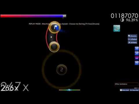 Steam Community :: Video :: osu! StylipS - Choose me Darling (TV Size ...
