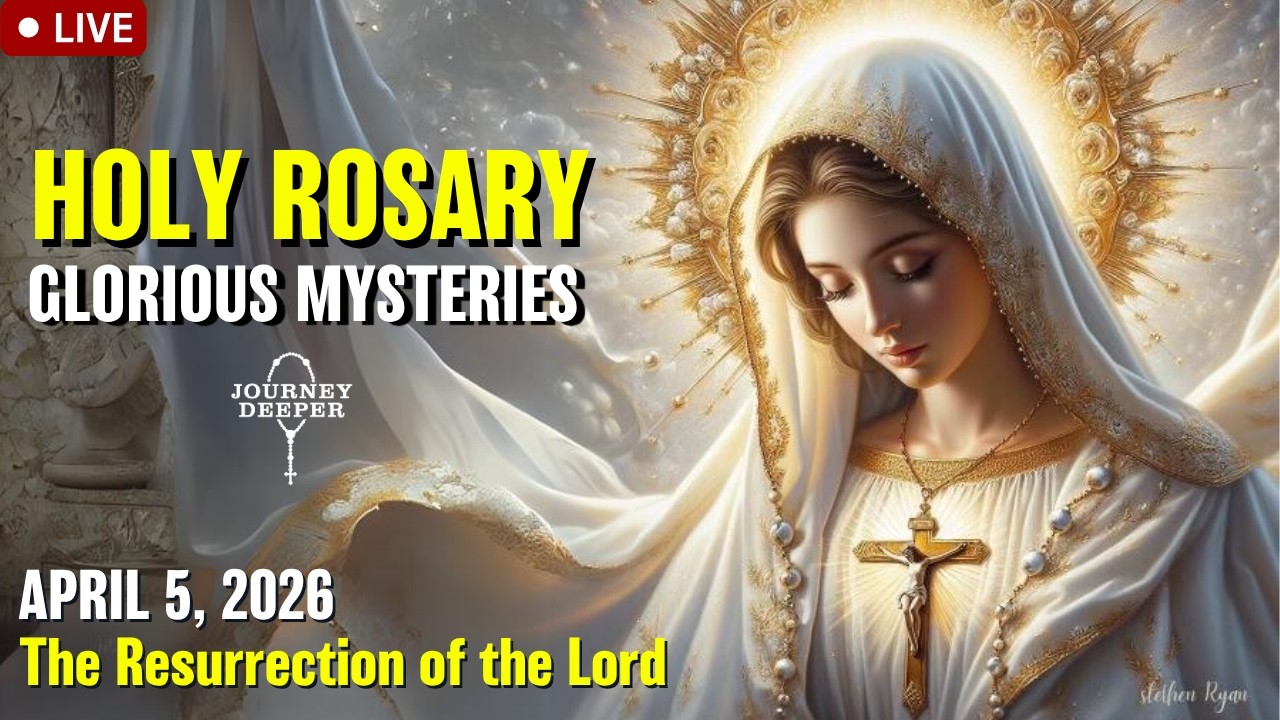 🔴 Rosary Easter Sunday Glorious Mysteries of the Rosary April 5, 2026 Praying together