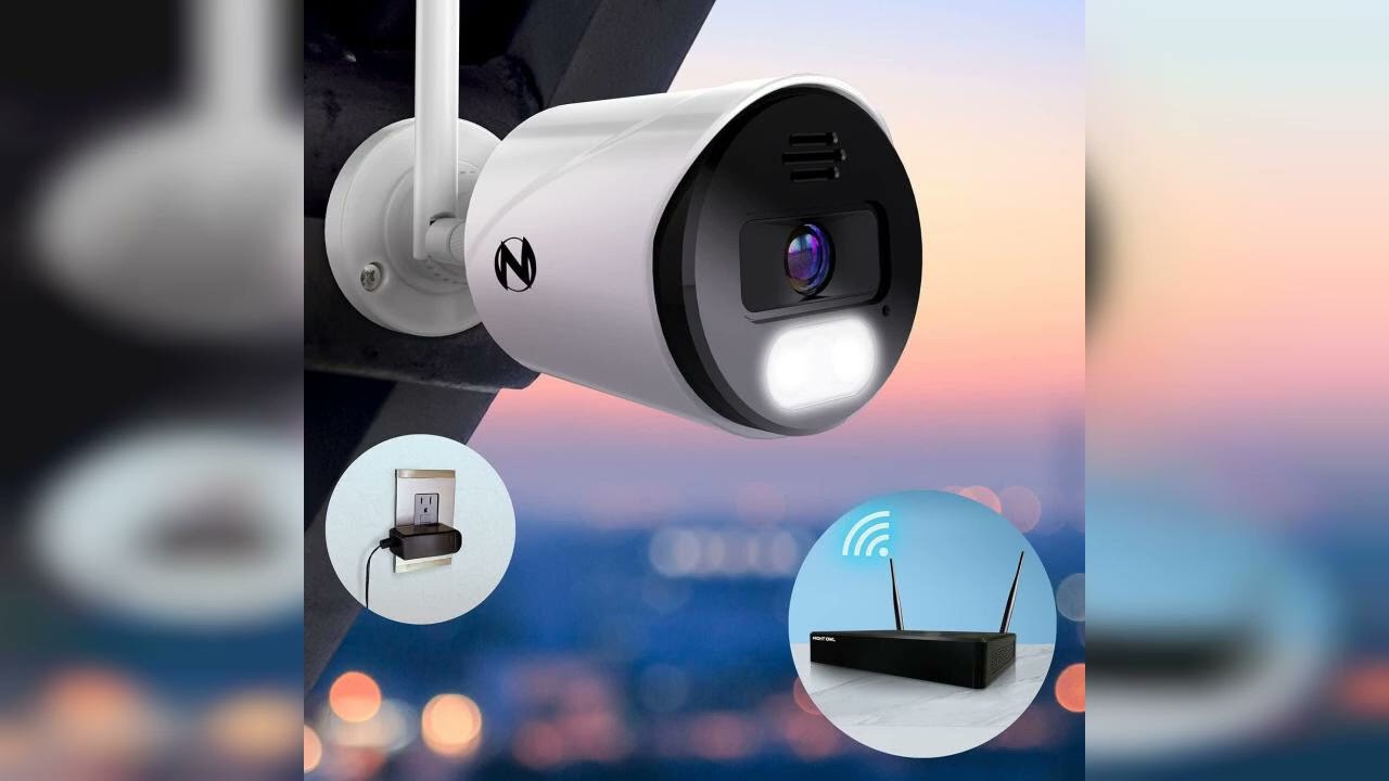Review: Night Owl 10 Channel Bluetooth Video Home Security Camera System with (4) Wi-Fi IP 4K ...