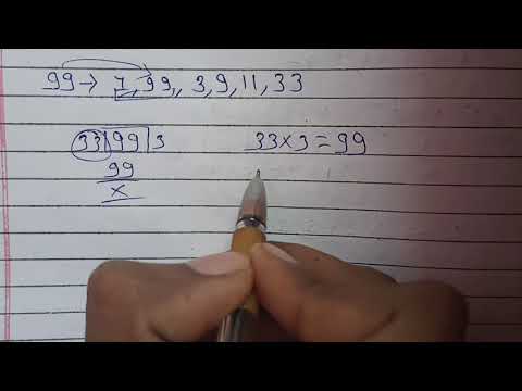 factors of 99
