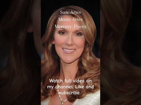 Celine Dion Natal Chart 1