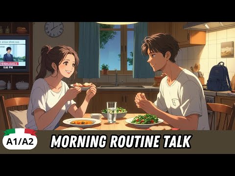 🇮🇹 Parlare della routine quotidiana in italiano 🕘 [A1/A2] Esercizi di ascolto