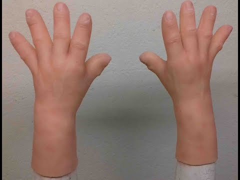 Silicone hands gloves