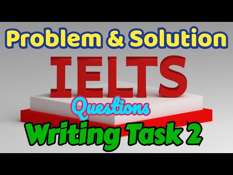 Problem and Solution Questions | IELTS Writing Task 2 Essay | Learn English with Nanncy
