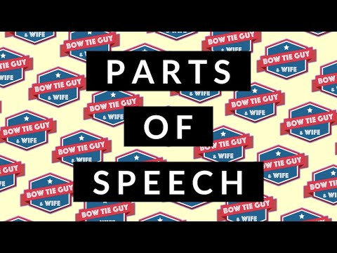 Parts of Speech - Nouns Verbs & Adjectives - Educational Reading & Language Arts - Students & Kids