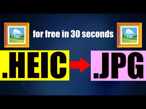 HOW TO CONVERT HEIC TO JPG WINDOWS