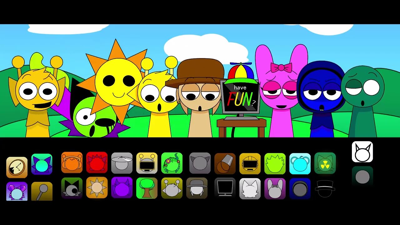 Sprunki Pyramixed - Finished Animations #sprunki #sprunkiincredibox